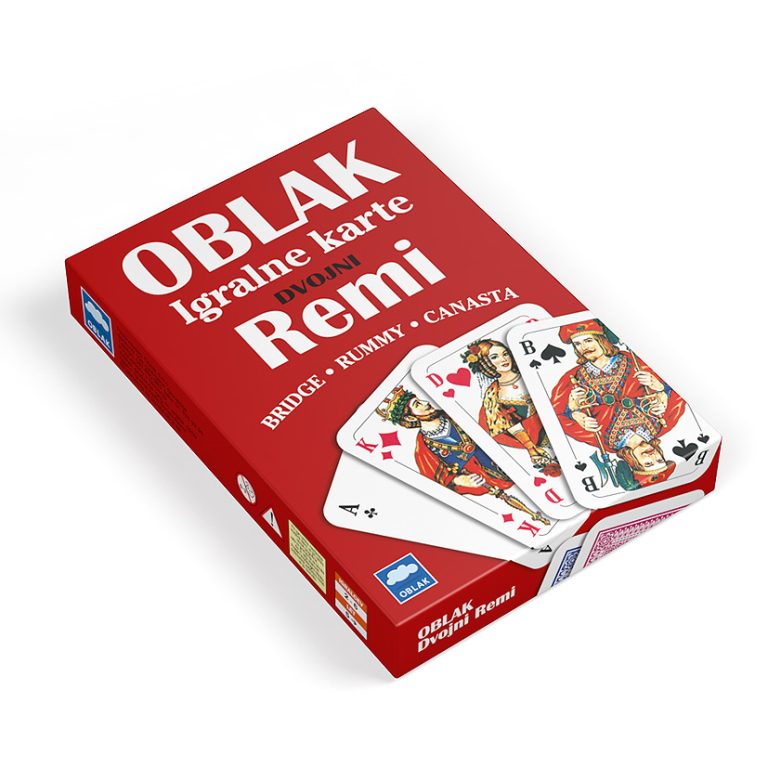 REMI, BRIDGE, CANASTA (2x55 kart) - Svet iger